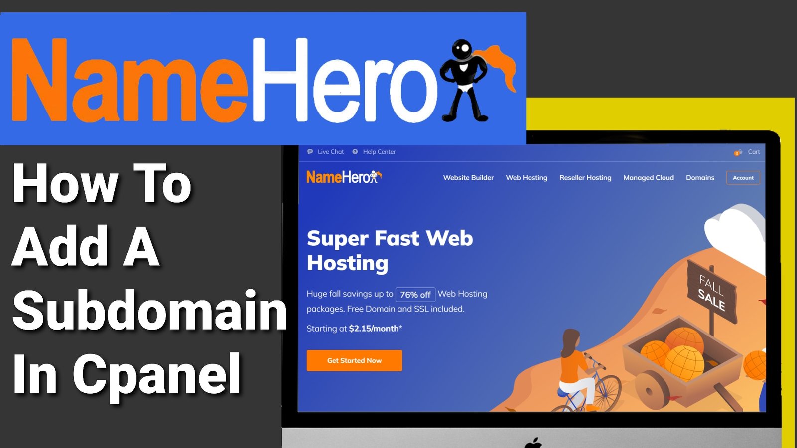 Create A Subdomain In CPanal On NameHero And Install WordPress And ...